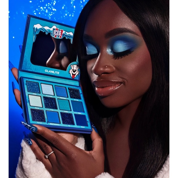 Glamlite | Makeup | Glamlite Icee Blue Raspberry Eyeshadow Palette Bnib ...